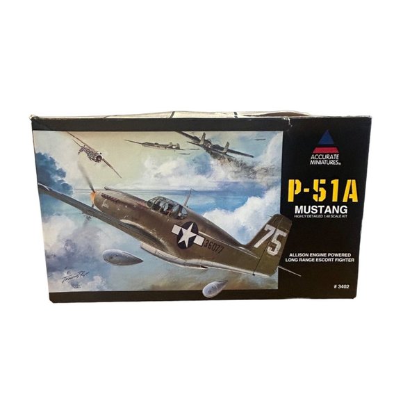 Accurate Miniatures | Other | Vintage 994 Accurate Miniatures P51a ...